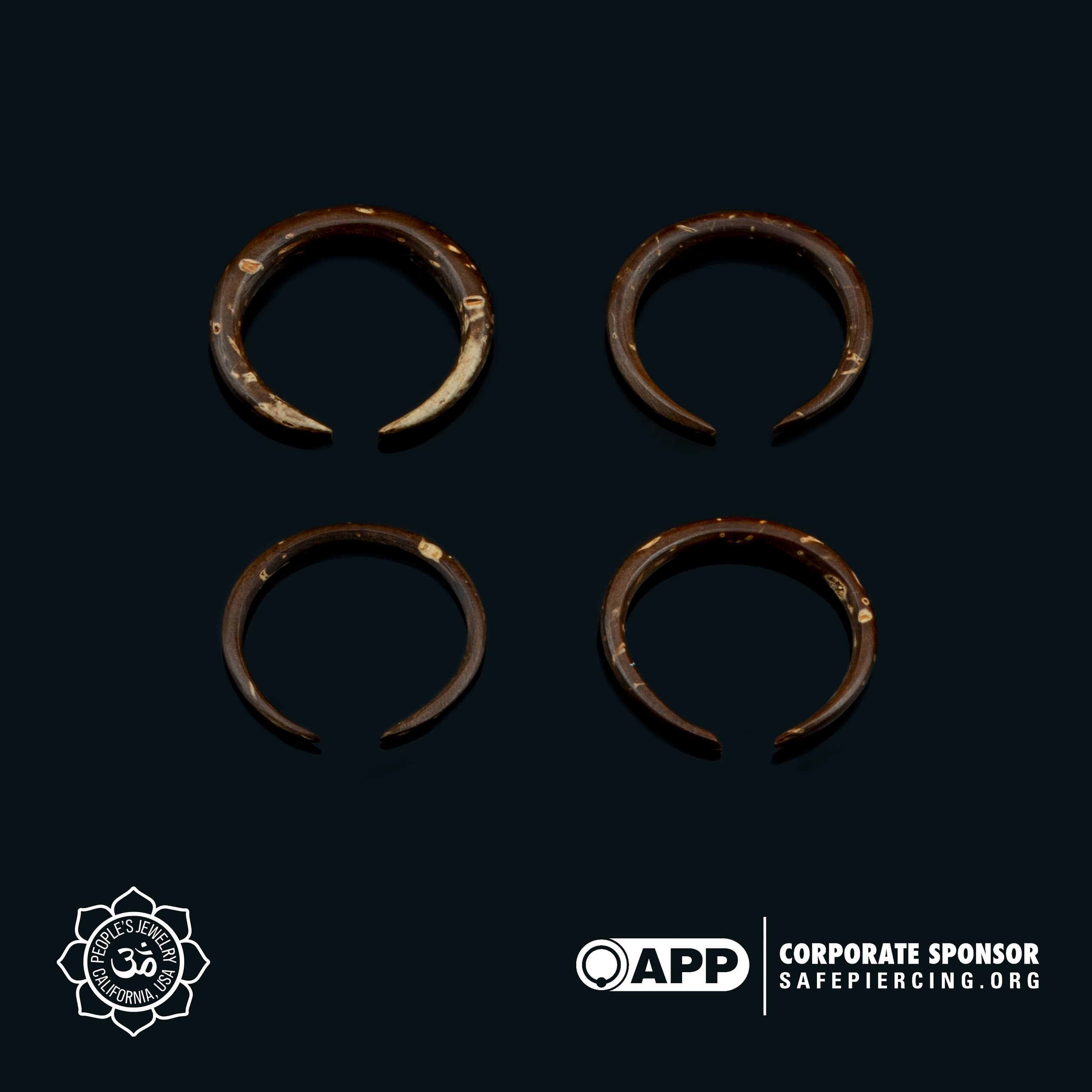 Coconut Wood Pinchers – People's Jewelry
