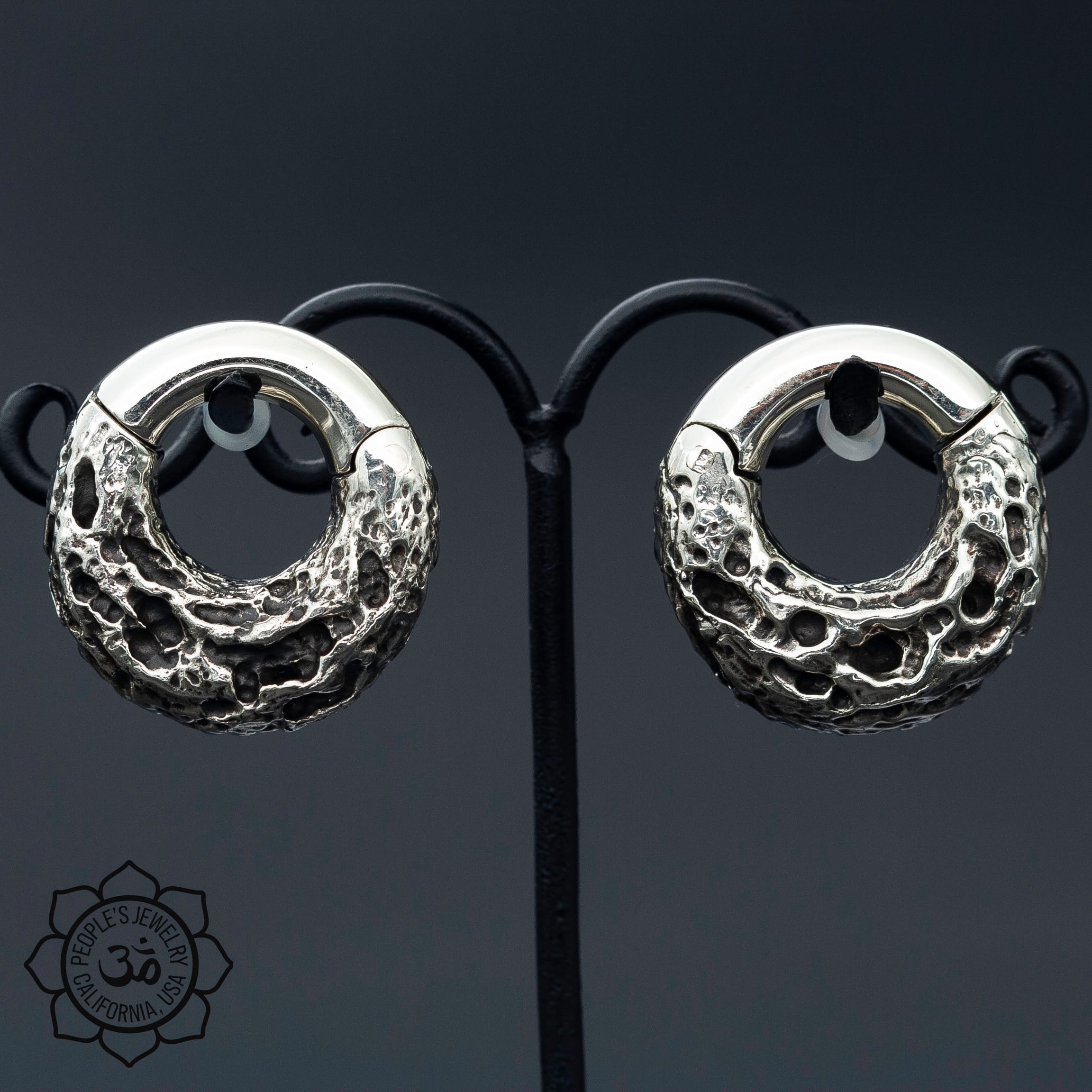 Brass Crescent Moon Clickers – People's Jewelry