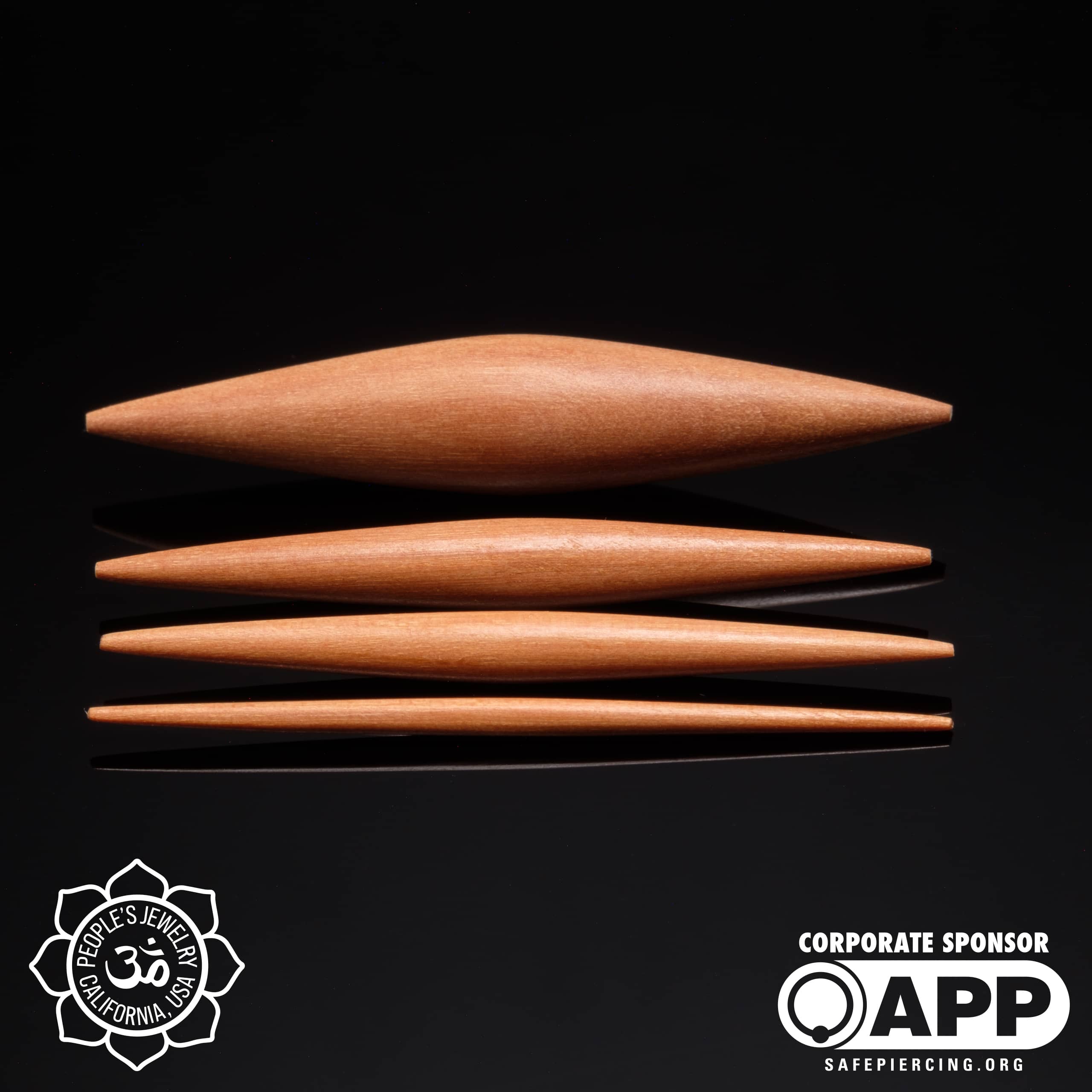 Sawo Wood Spikes – People's Jewelry