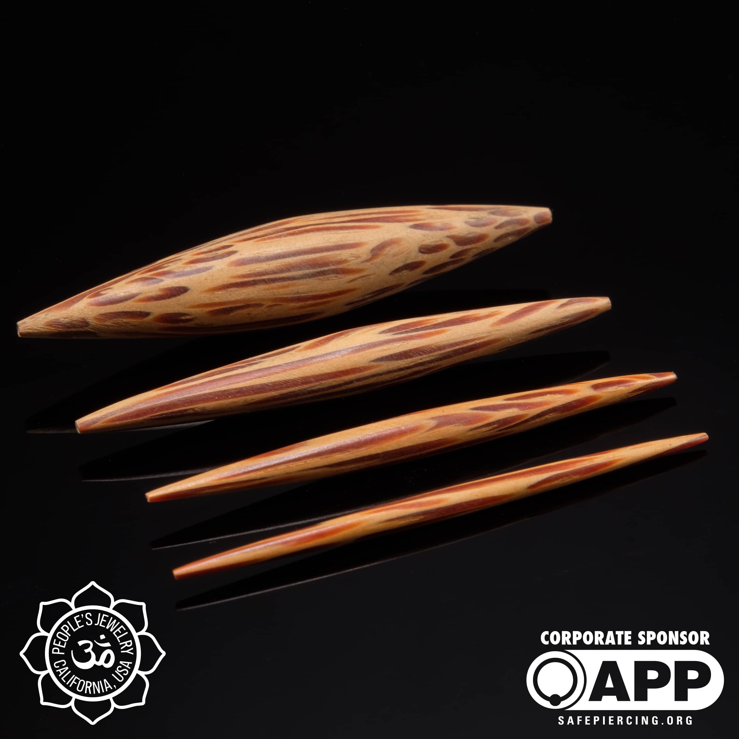Red Palm Spikes – People's Jewelry