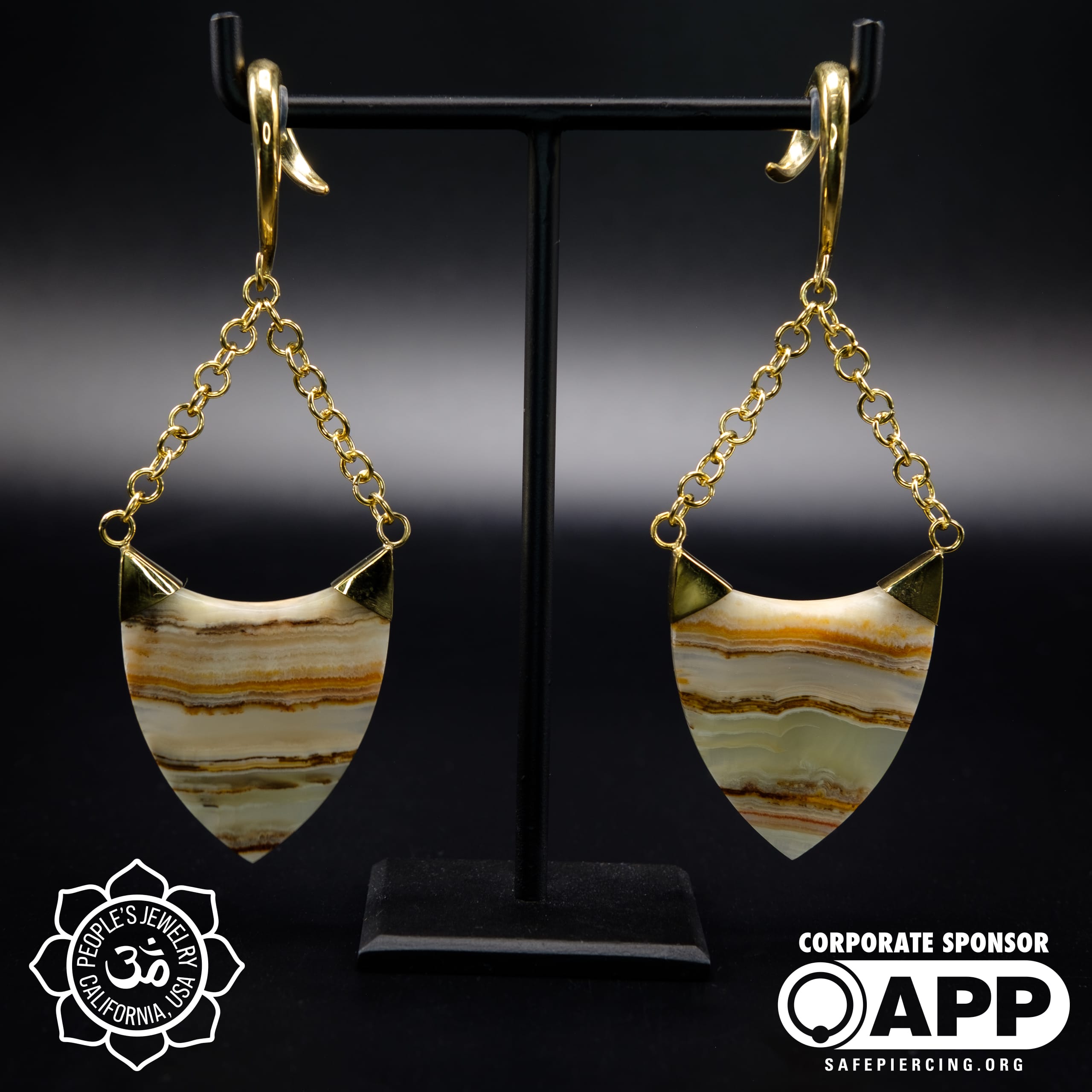 Brass Artemis Weights – People's Jewelry