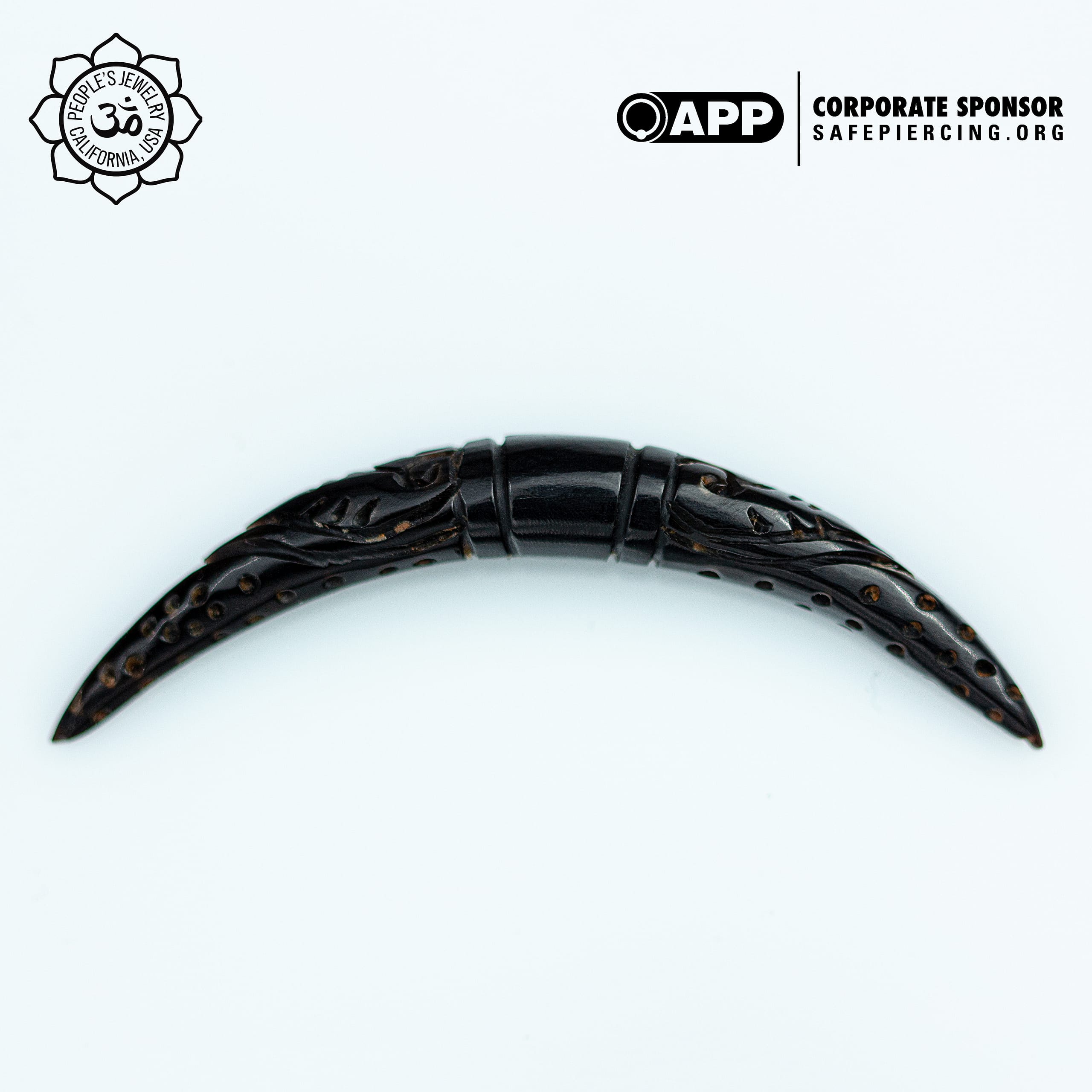 Carved Feather Horn Tusks – People's Jewelry