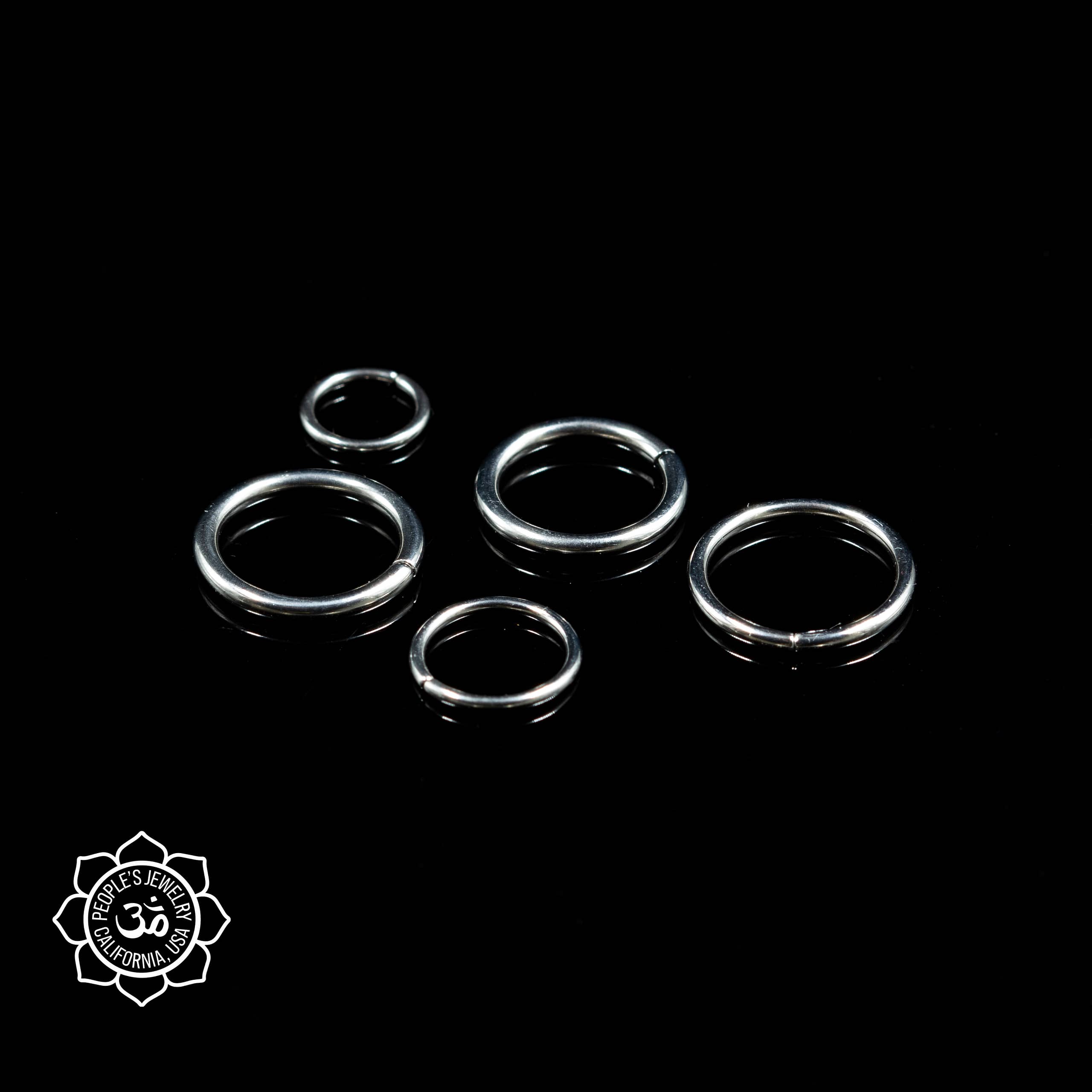 Niobium Seam Rings – People's Jewelry