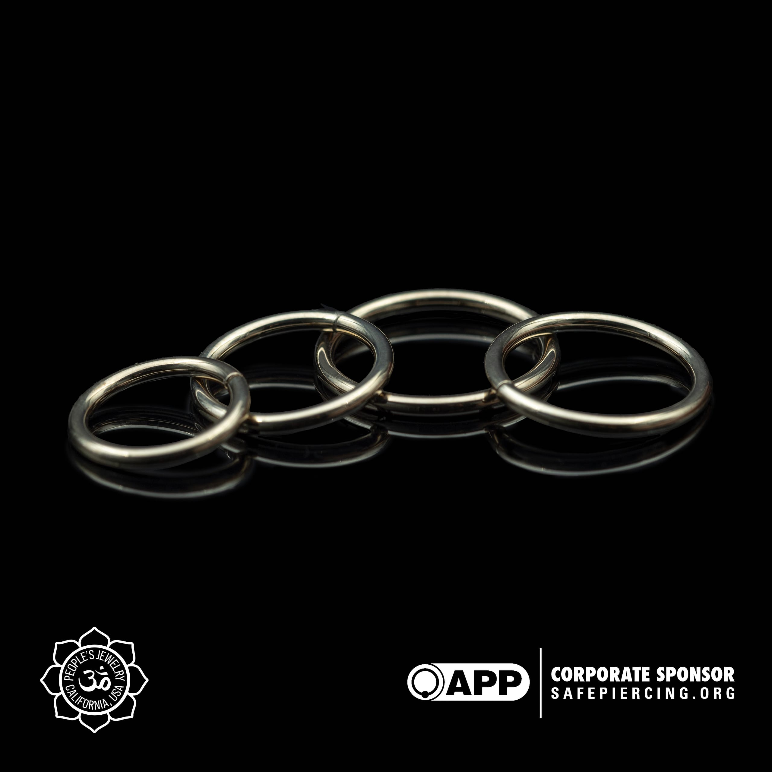 14k Gold Seam Rings – People's Jewelry